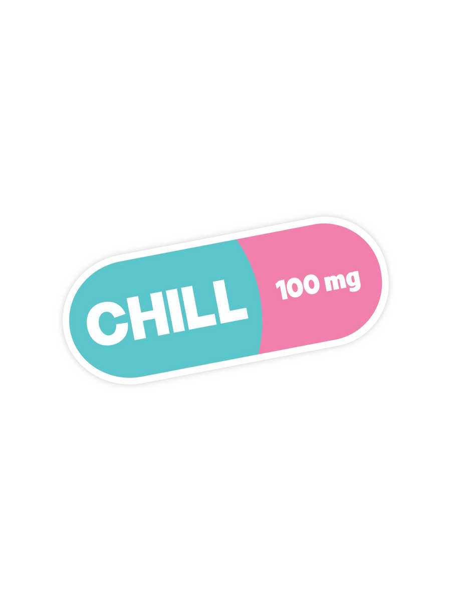 Chill Pill Sticker – Abel Mountain
