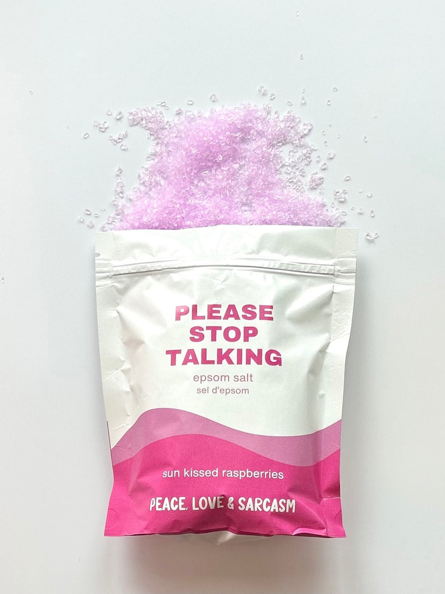 Please Stop Talking Bath Soak – Abel Mountain