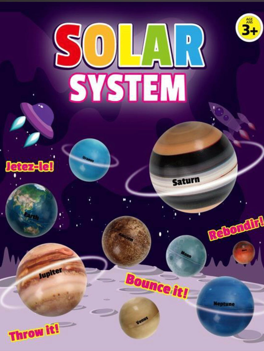 Solar System Bouncy Balls – Abel Mountain