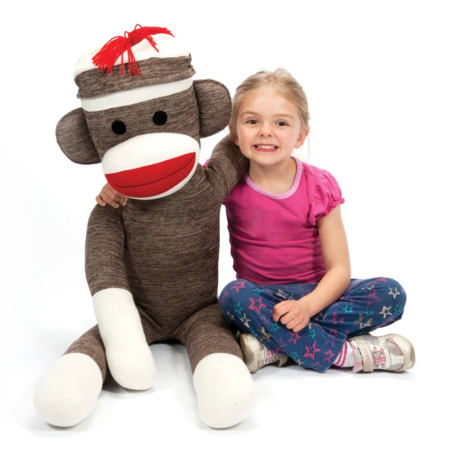 Jumbo Sock Monkey – Abel Mountain
